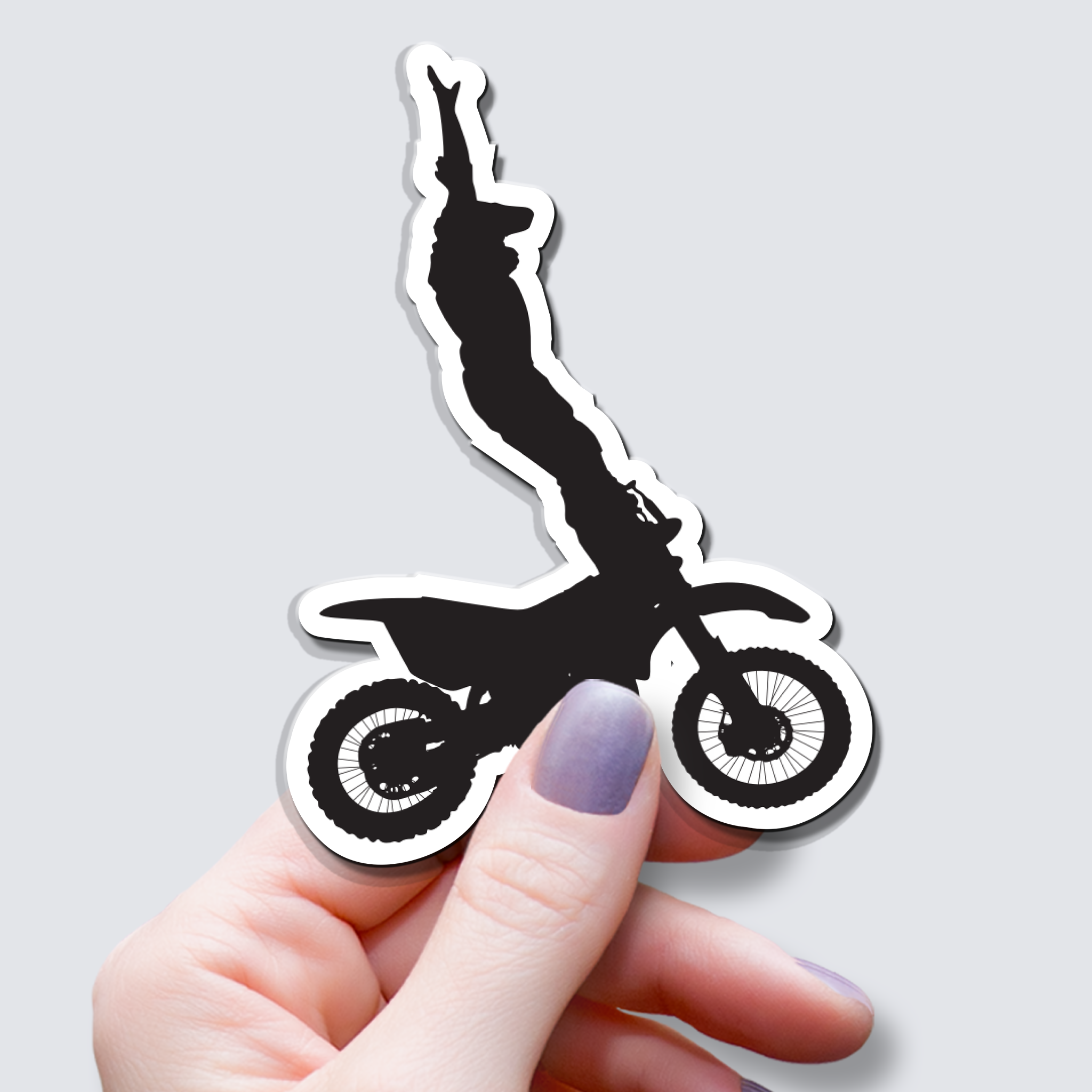 Cliffhanger / Base Jumper Motocross Vinyl Sticker – StickerAmbassador