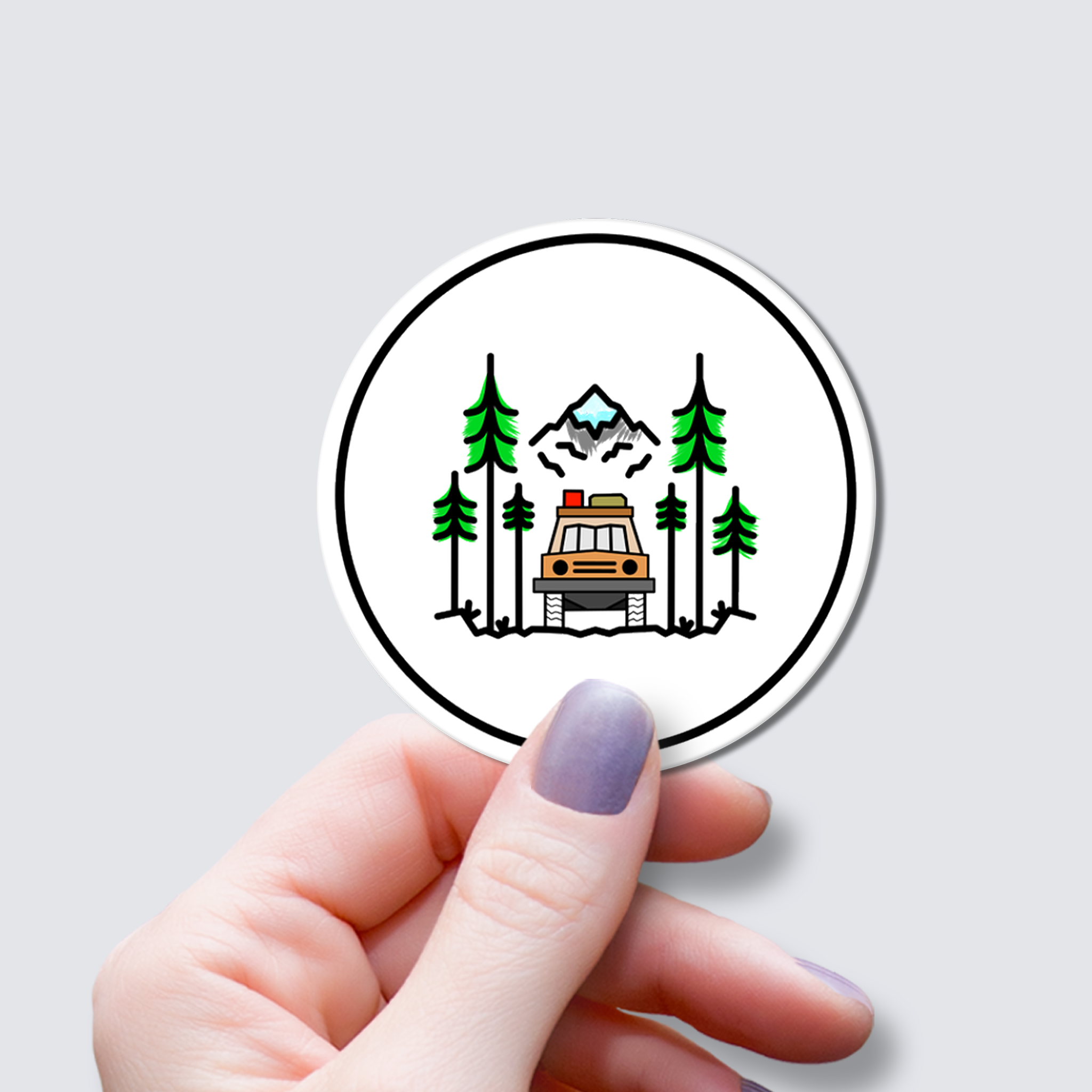 Colorful Camper Series 2 Sticker – StickerAmbassador