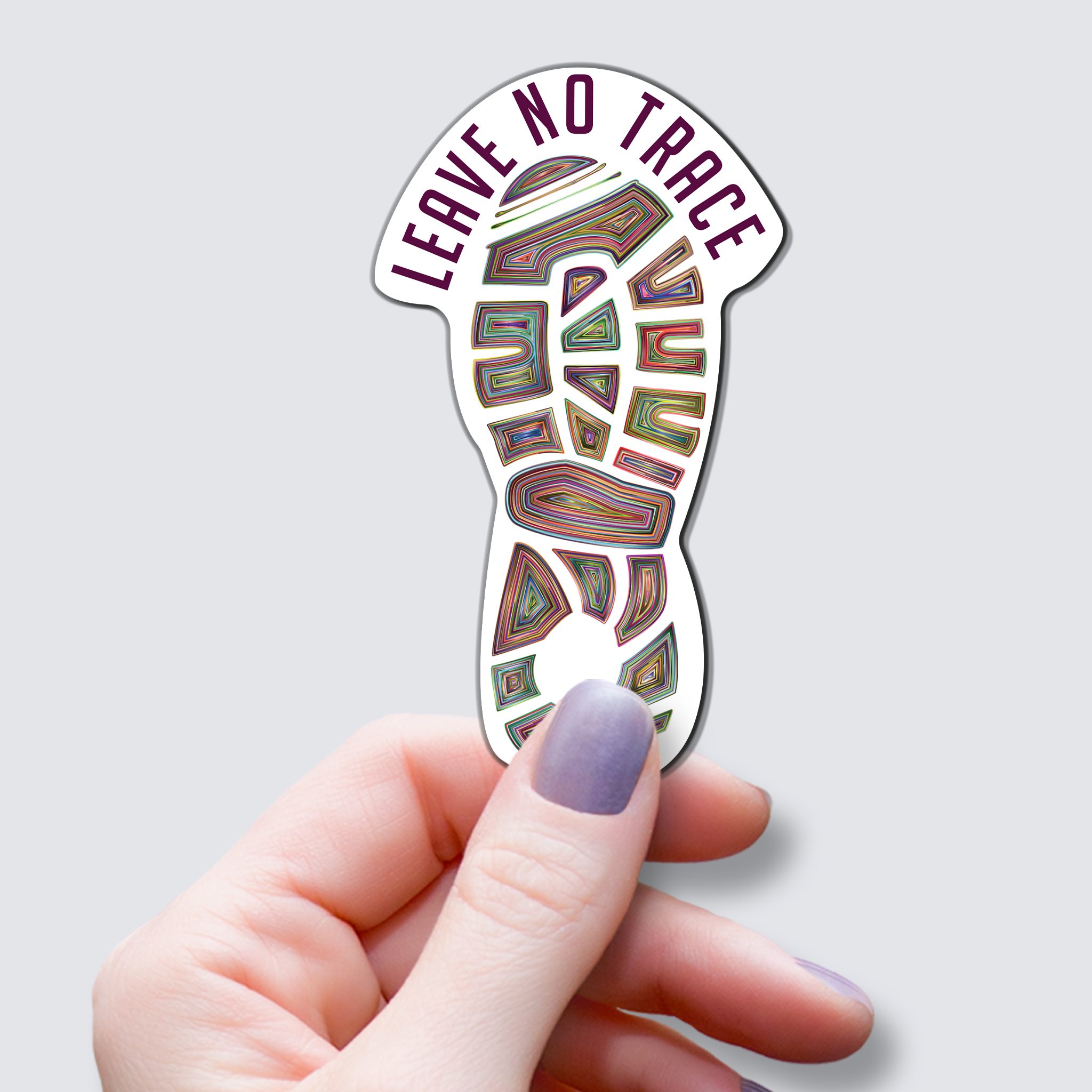 Colorful Footprint – StickerAmbassador