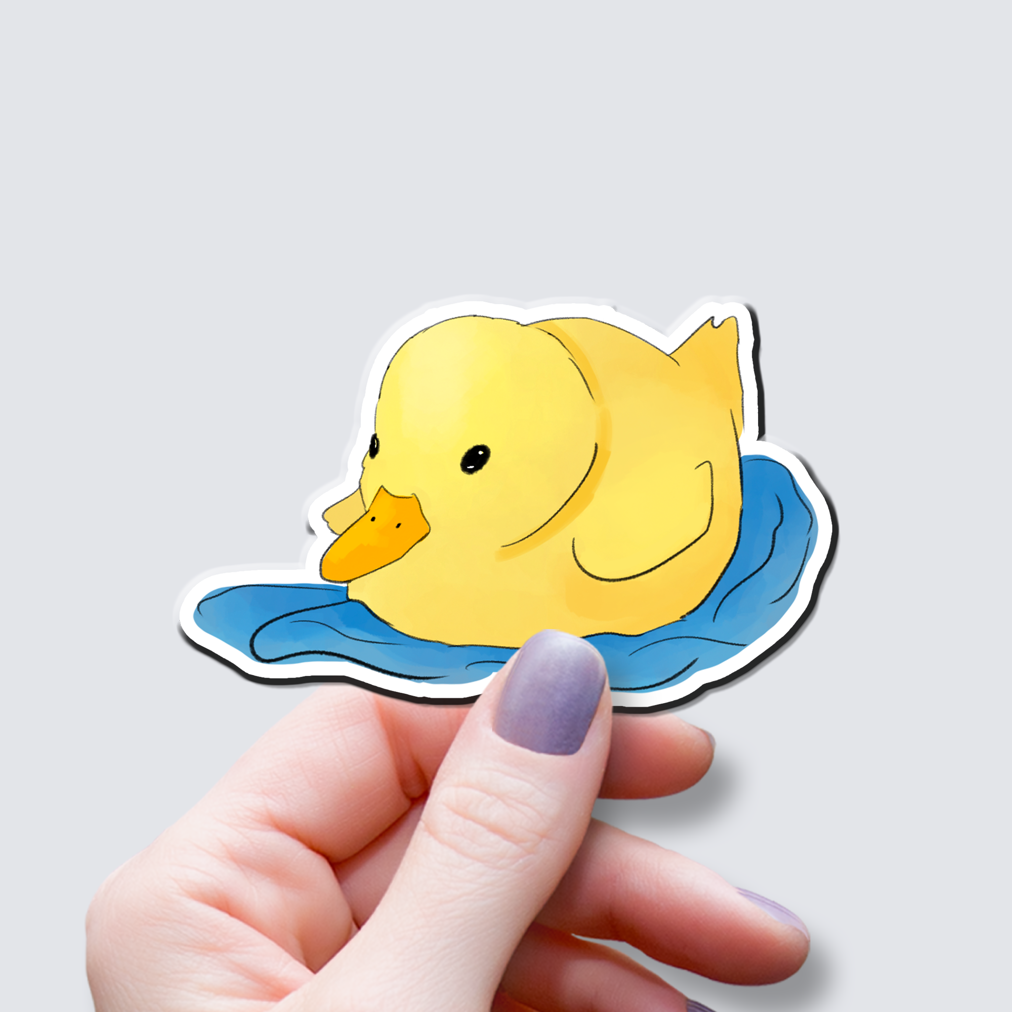 Barn Animals - Duckling -Vinyl Sticker – StickerAmbassador