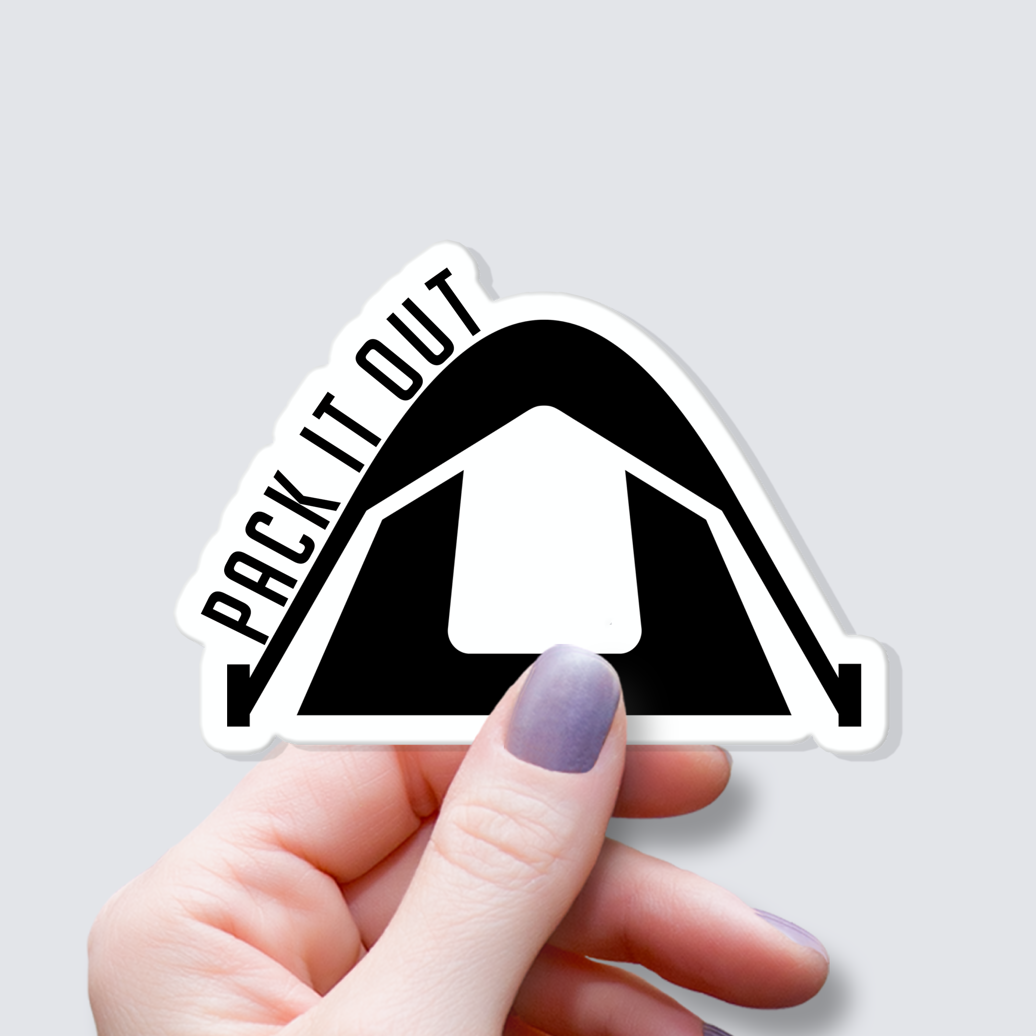Camping Tent Sticker – StickerAmbassador